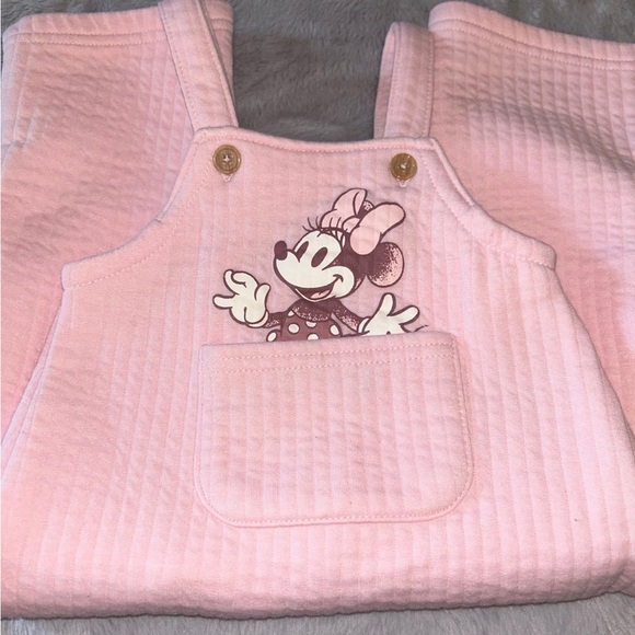 Disney | Bottoms | Disney Pink Minnie Mouse Kids Overalls | Poshmark